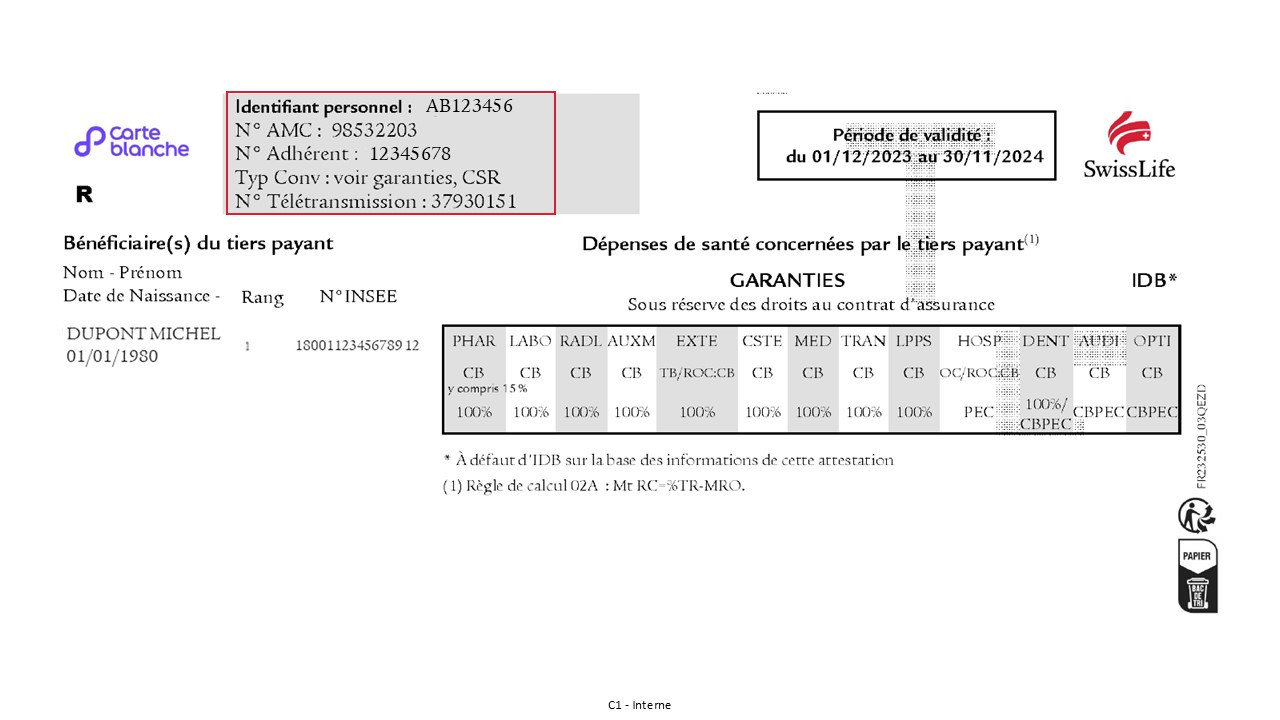 Comment pratiquer le tiers payant avec Swiss Life ? – Swiss Life France